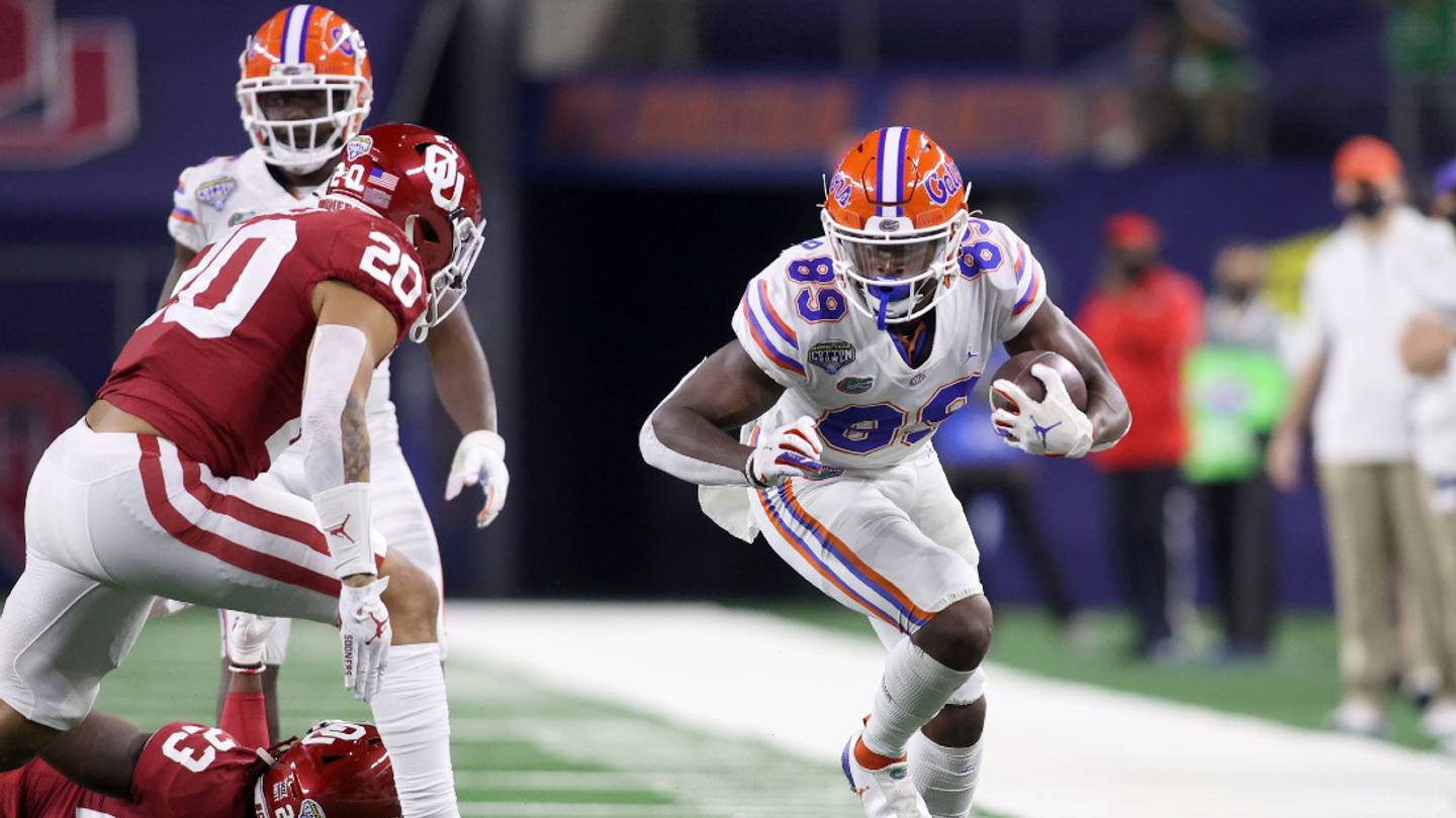 Gators WR Justin Shorter Shows off Number Change On Instagram