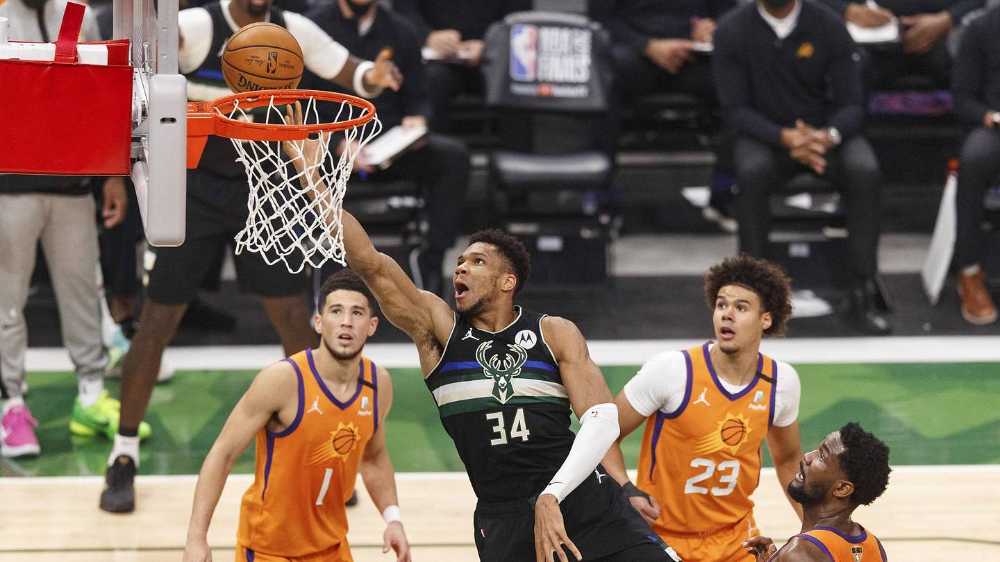 Trae Waynes is a Happy Man Following Bucks' Victory Over Suns in the ...