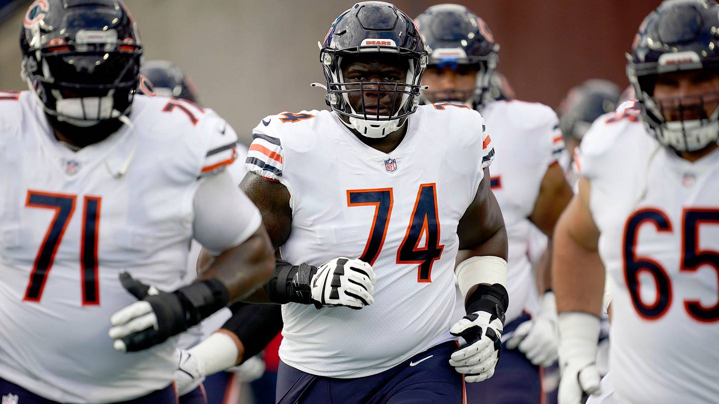 Quick Assembly Required for Bears O-Line