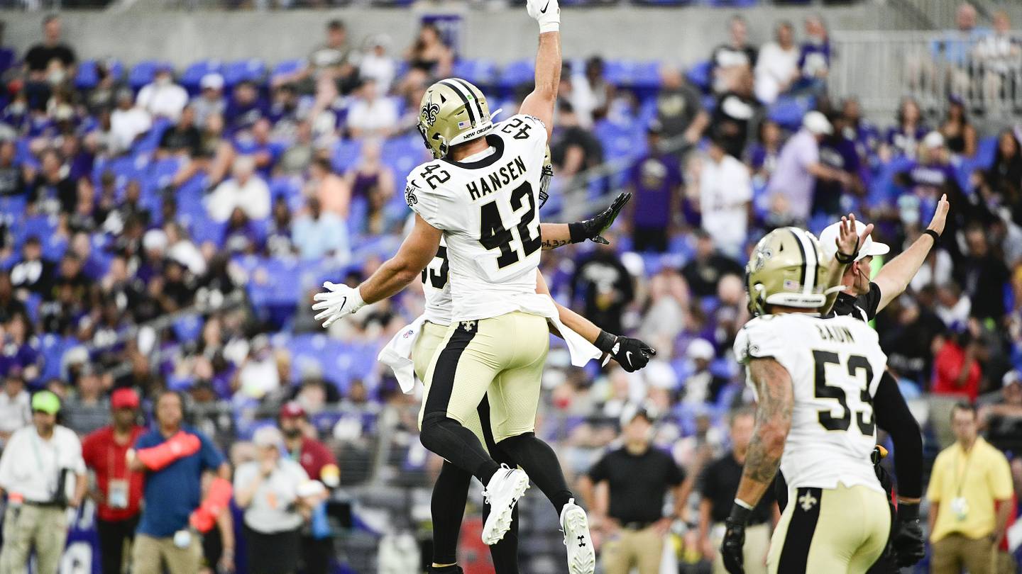 Saints Add Chase Hansen to Active Roster, Sign Jake Luton to Practice Squad