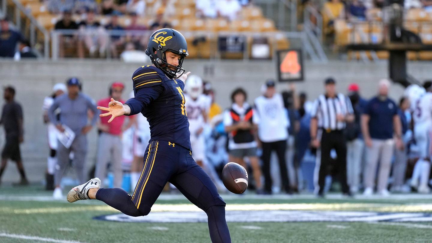 Cal Punter Jamieson Sheahan Declares for NFL Draft