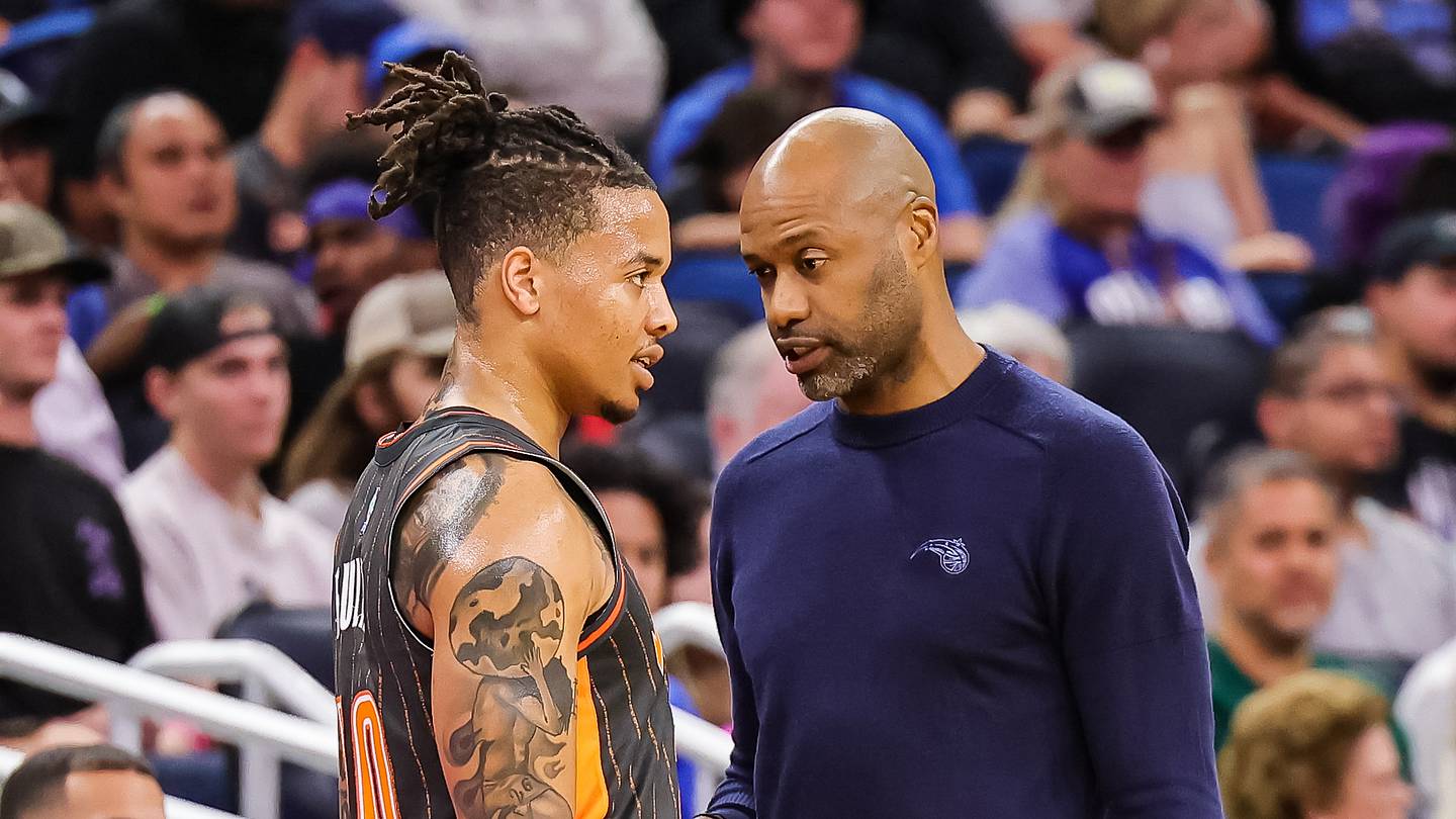 Magic Coach Jamahl Mosley Explains Key Lineup Decision Down Stretch vs ...