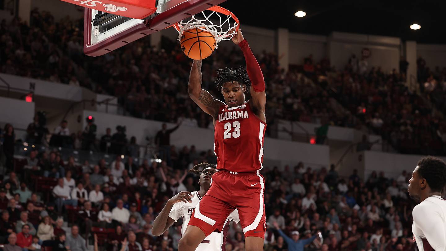 No. 8 Alabama Basketball Gets Over the Hump, Tops No. 21 Mississippi State
