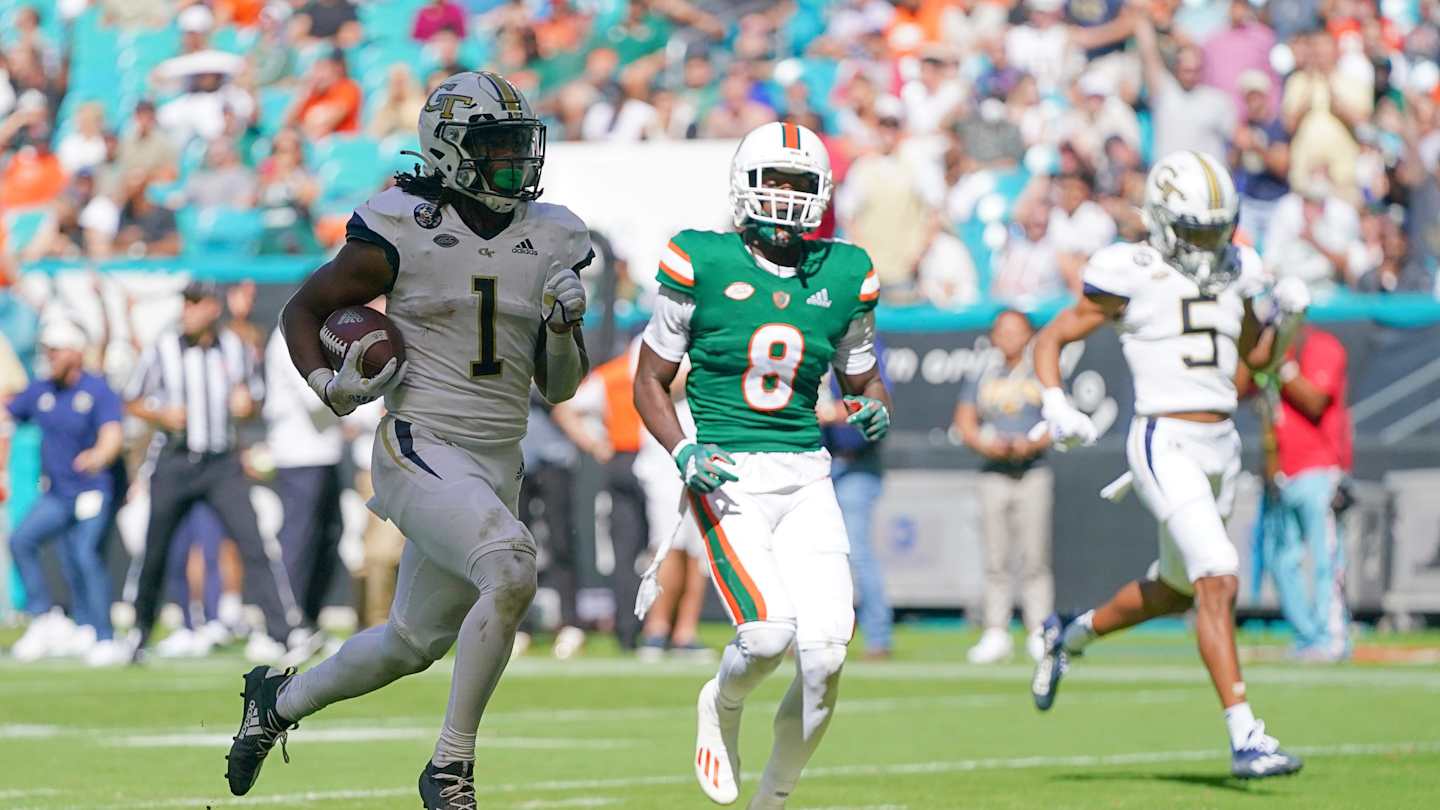 Former Georgia Tech running back Jahmyr Gibbs officially signs with the ...