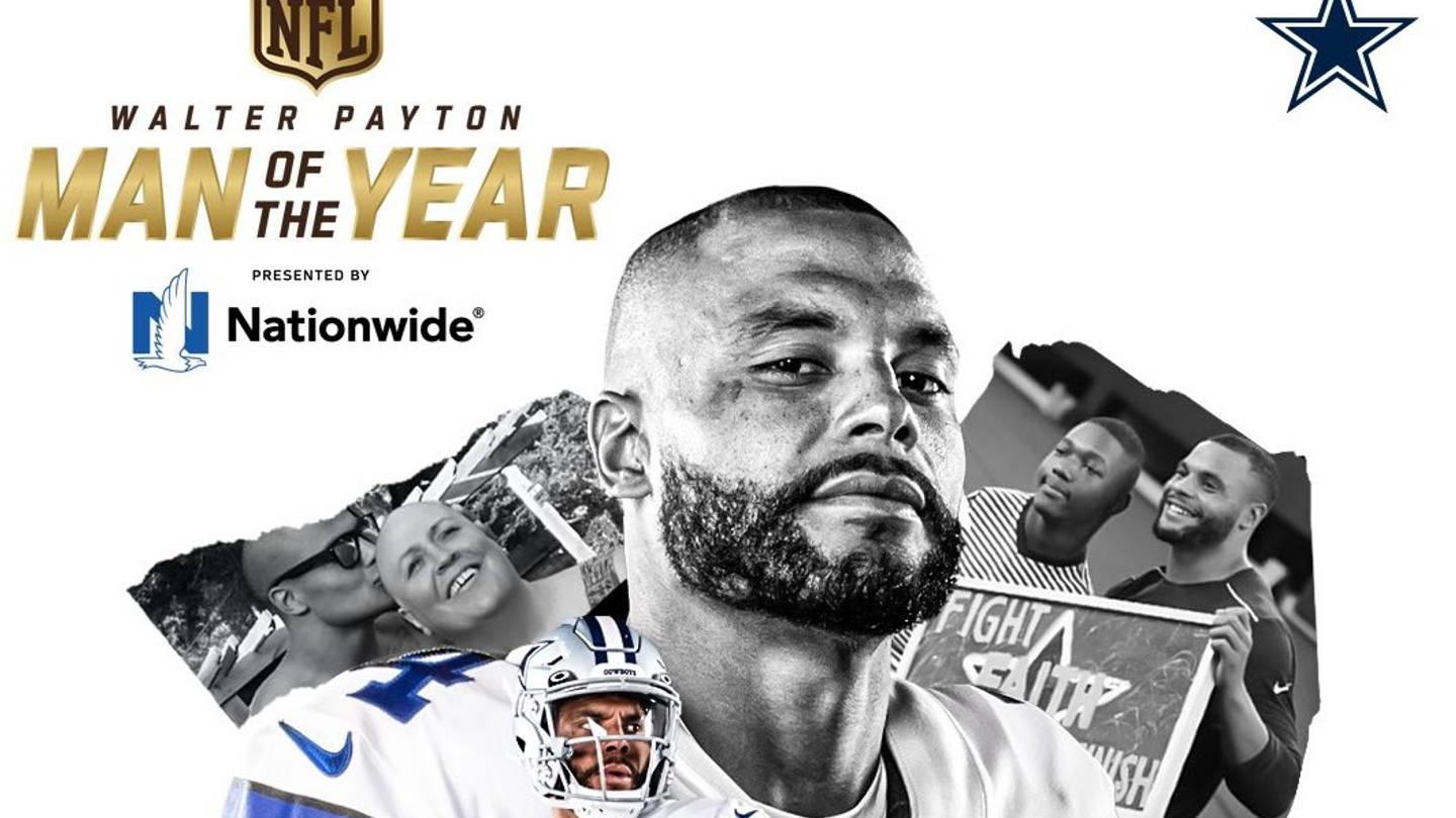 Dak Prescott Takes Cowboys Fans on Tour The Star? Man of the Year Charity