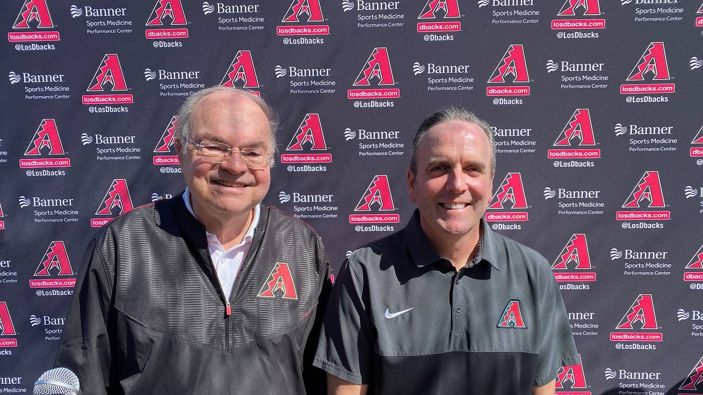 Ken Kendrick and Derrick Hall Address Media at Spring Training