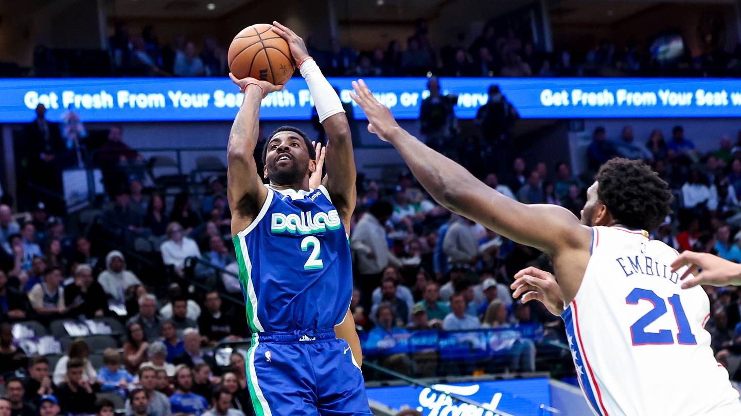 Luka Doncic, Kyrie Irving Combine For 82 Points in Mavs' Wild Win Over ...