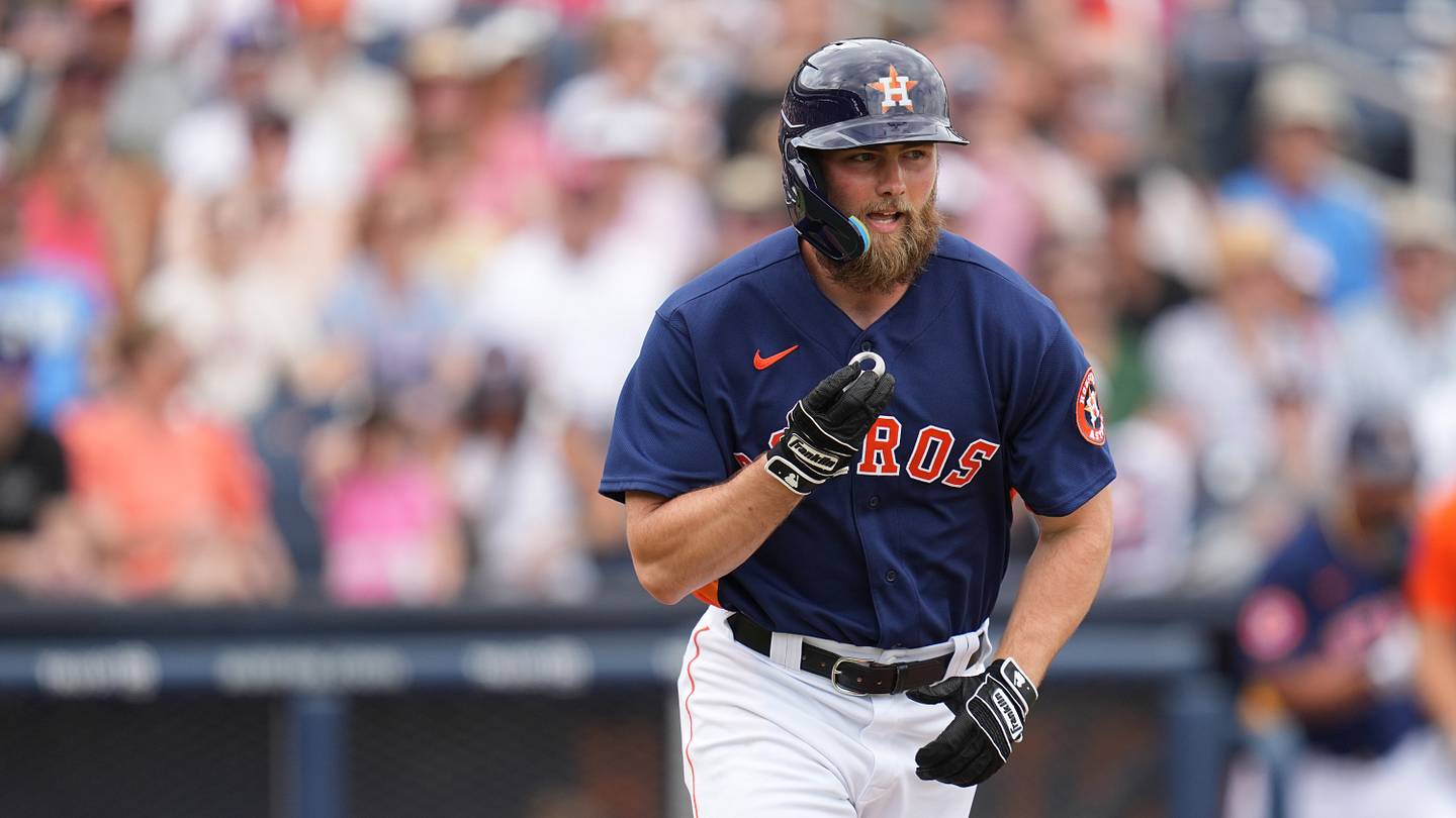 Dirden Could be on Track to Make Astros Roster After Show in Spring ...