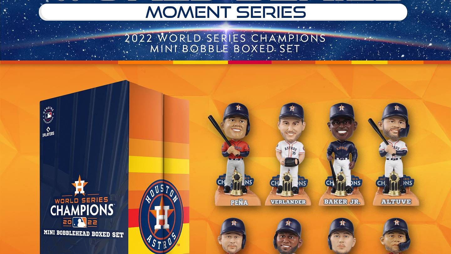 FOCO Launches Houston Astros World Series Mini Box Set and Bigheads