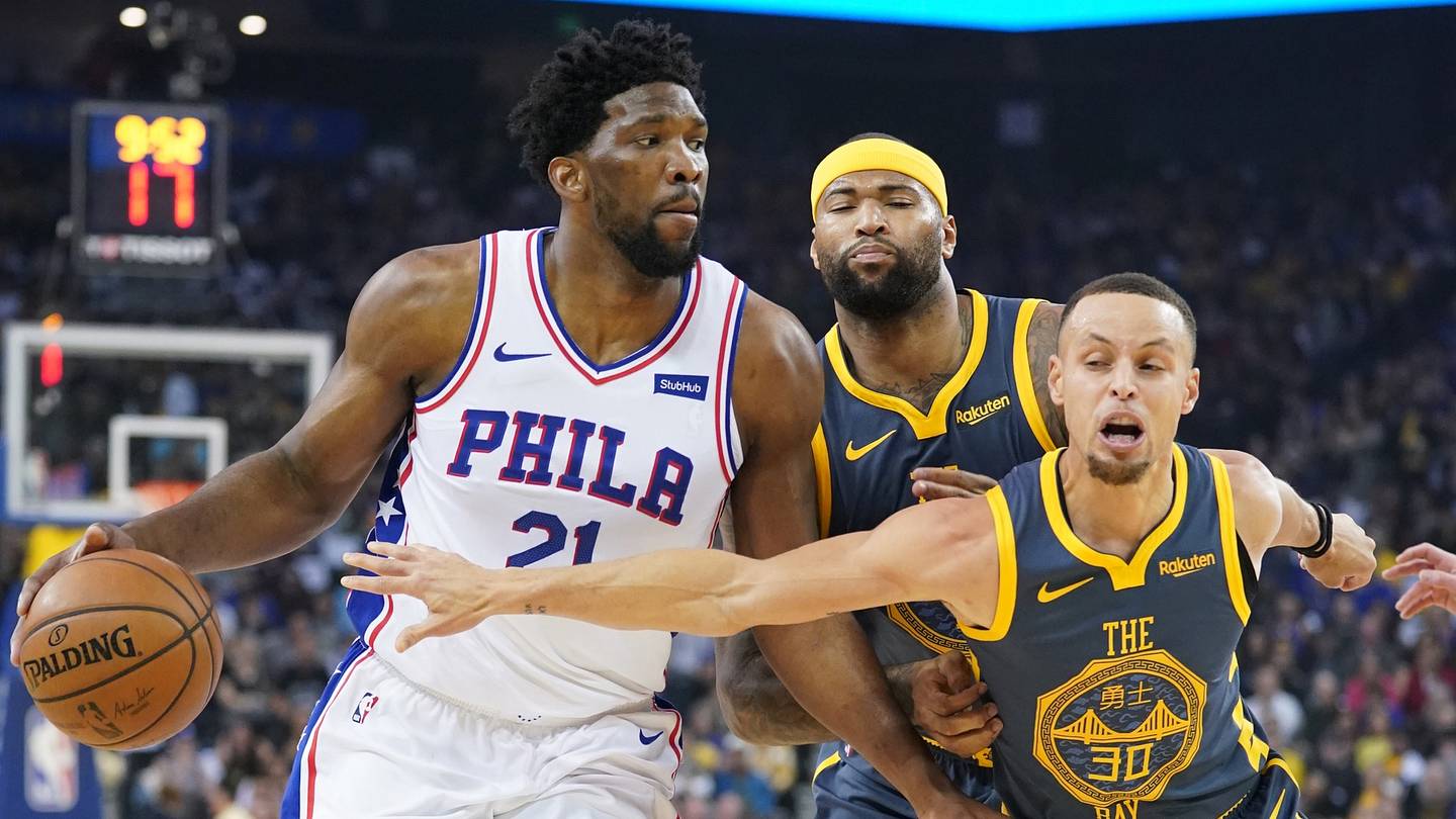 Warriors’ Steph Curry Explains Picking 76ers’ Joel Embiid for MVP