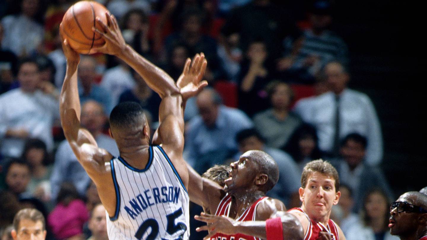 Nick Anderson on facing Michael Jordan in the 1996 Eastern Conference ...