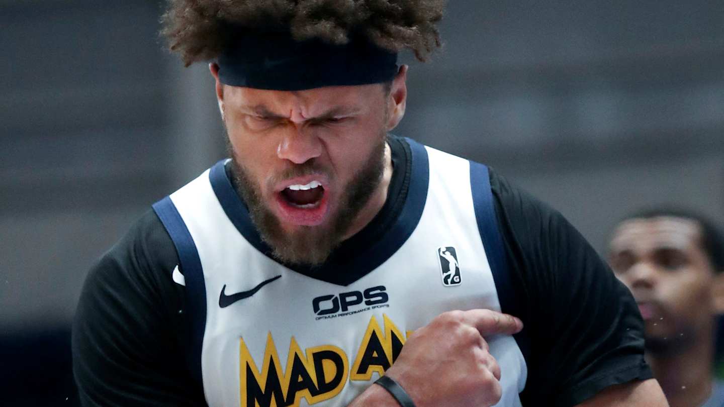 Fort Wayne Mad Ants forward and former Indiana Pacer Justin Anderson ...