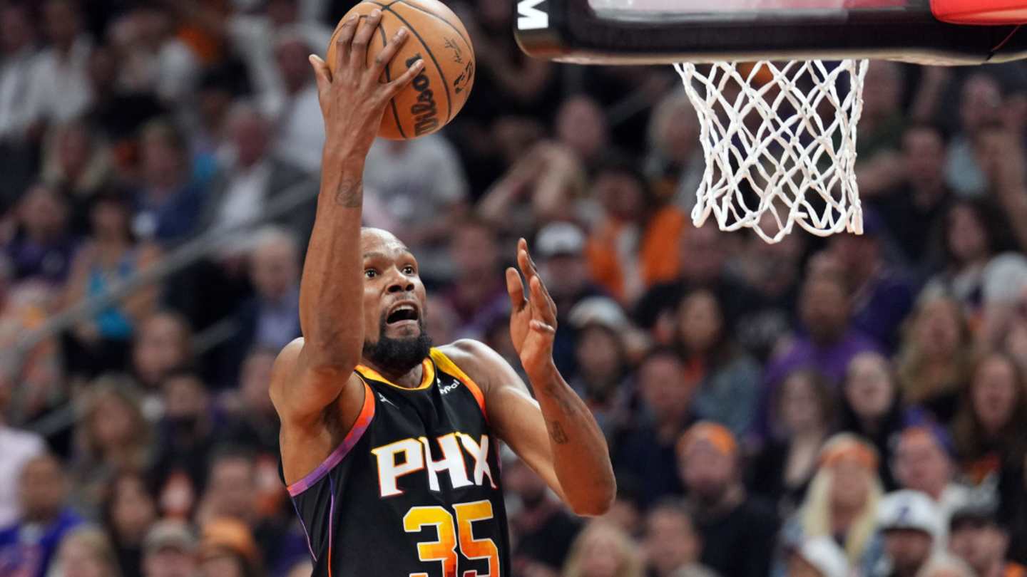 Suns Forward Kevin Durant Ranked Third-Best Wing Player in NBA