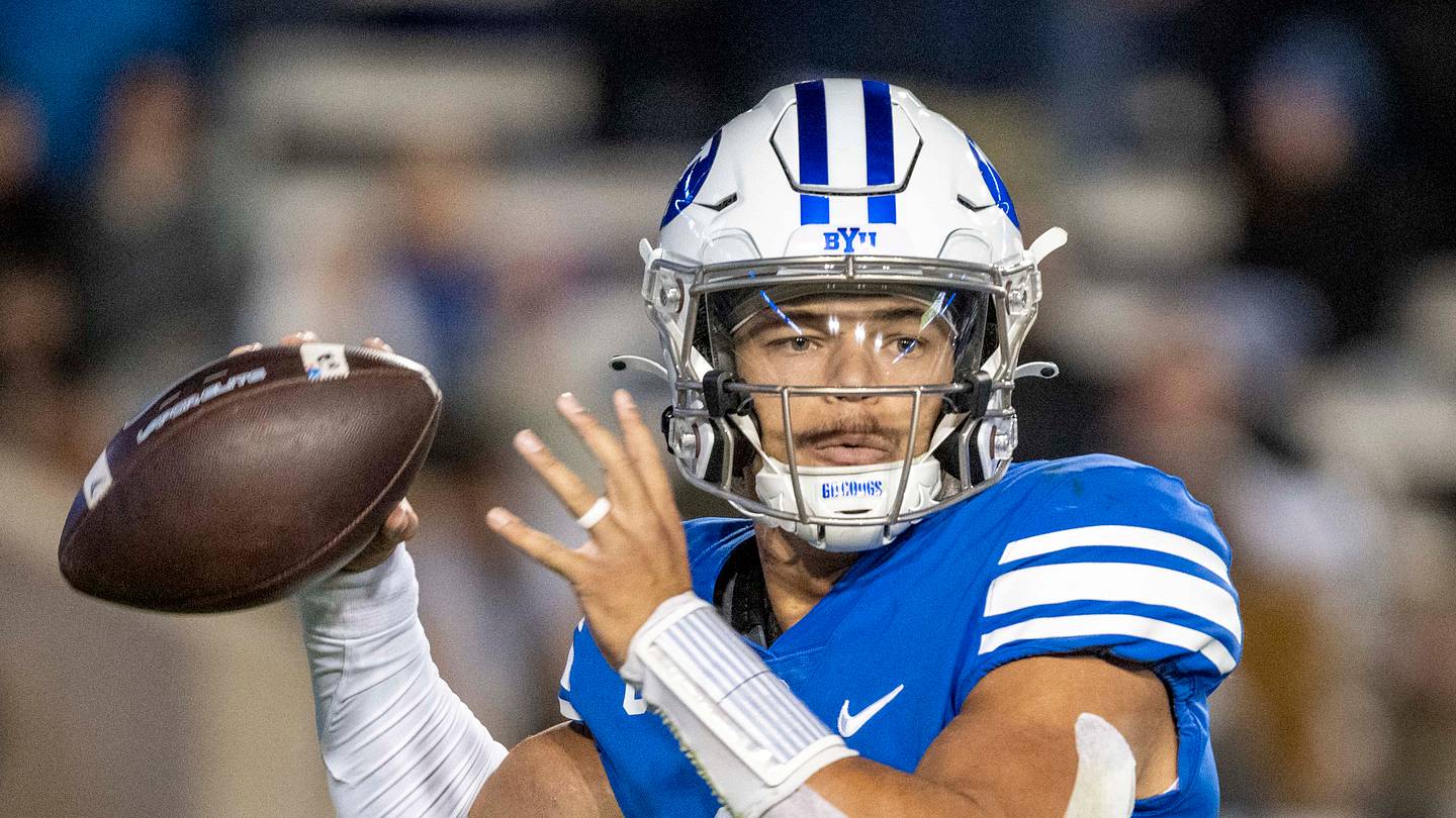 Vikings Select BYU QB Jaren Hall With Pick 164 in Fifth Round of 2023 ...