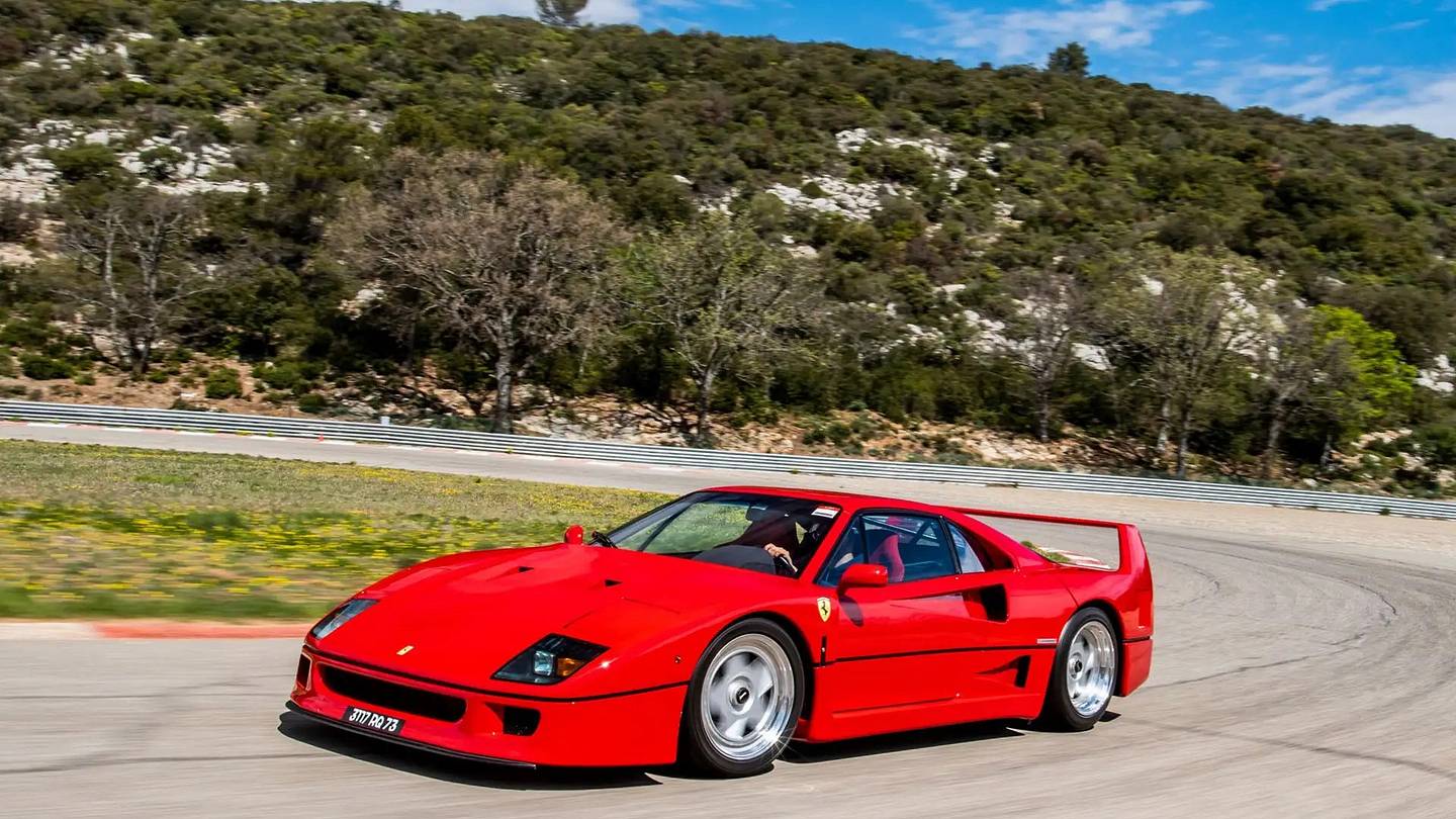 F1 News: Former Champion's Iconic Ferrari F40 Goes Up For Auction For ...