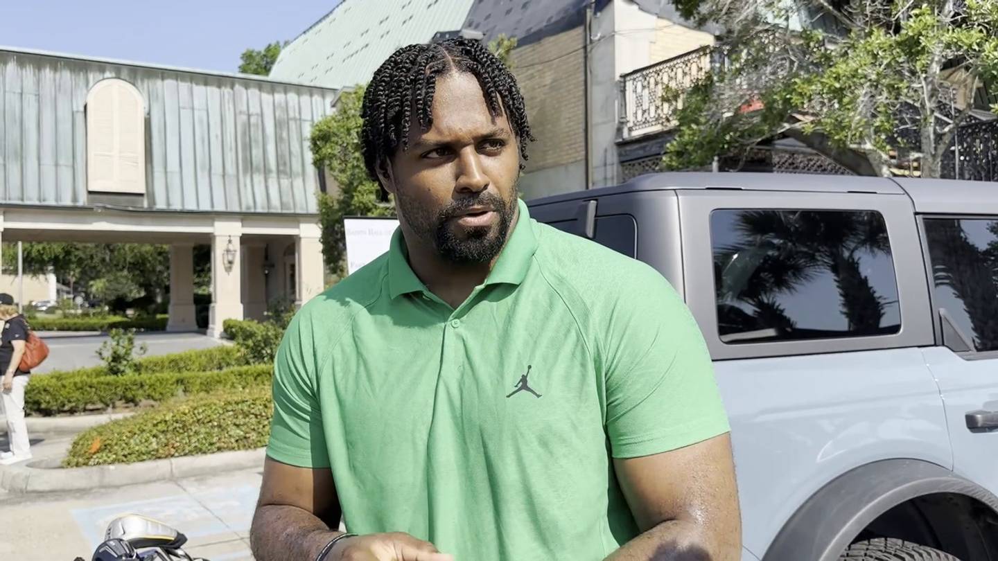 Cameron Jordan Interview at Saints Hall of Fame Golf Classic