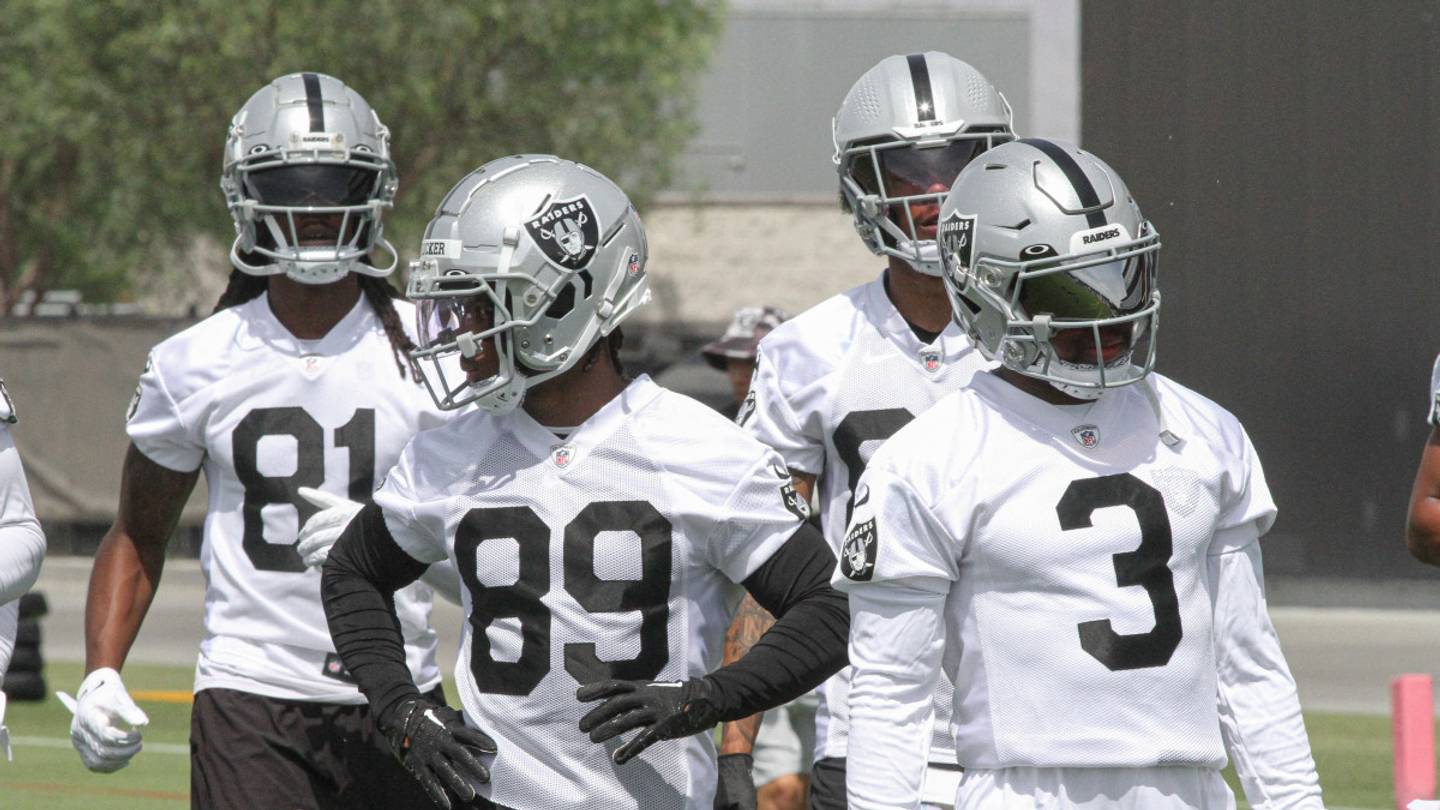 Raiders WR Deandre Carter From Training Camp