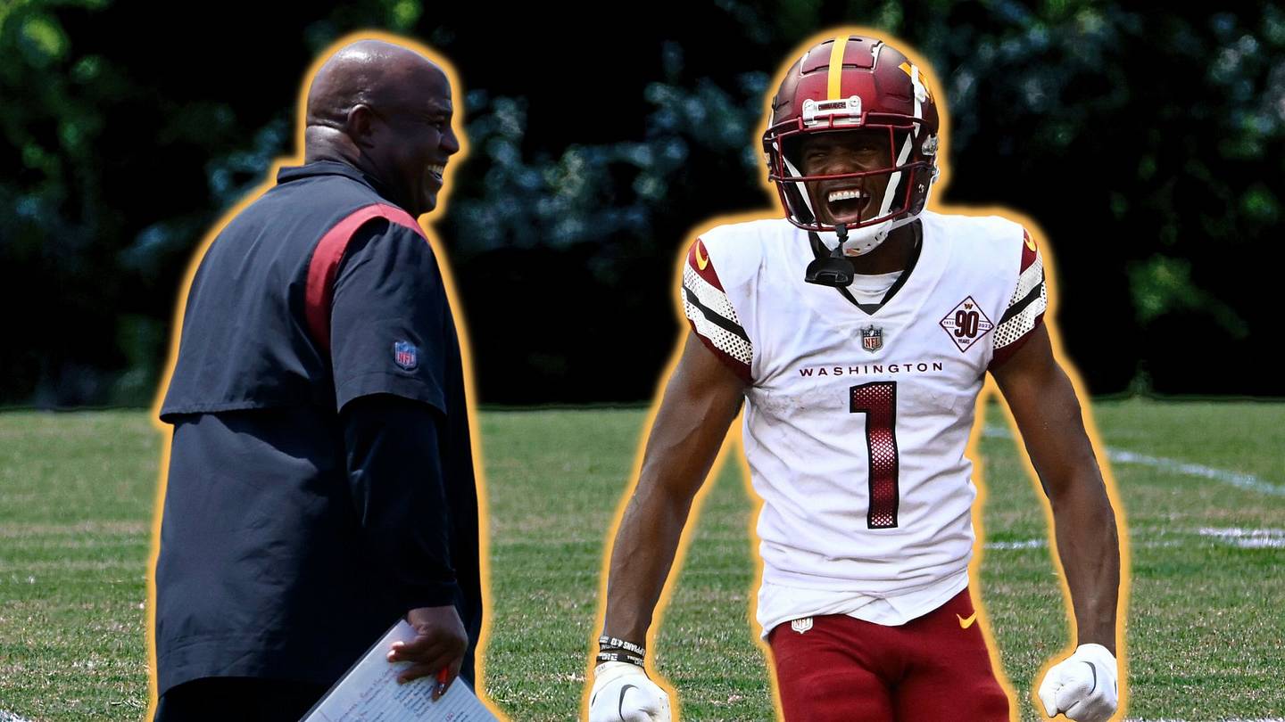 Commanders WR Jahan Dotson Raves About Coach Eric Bieniemy: 'Culture ...