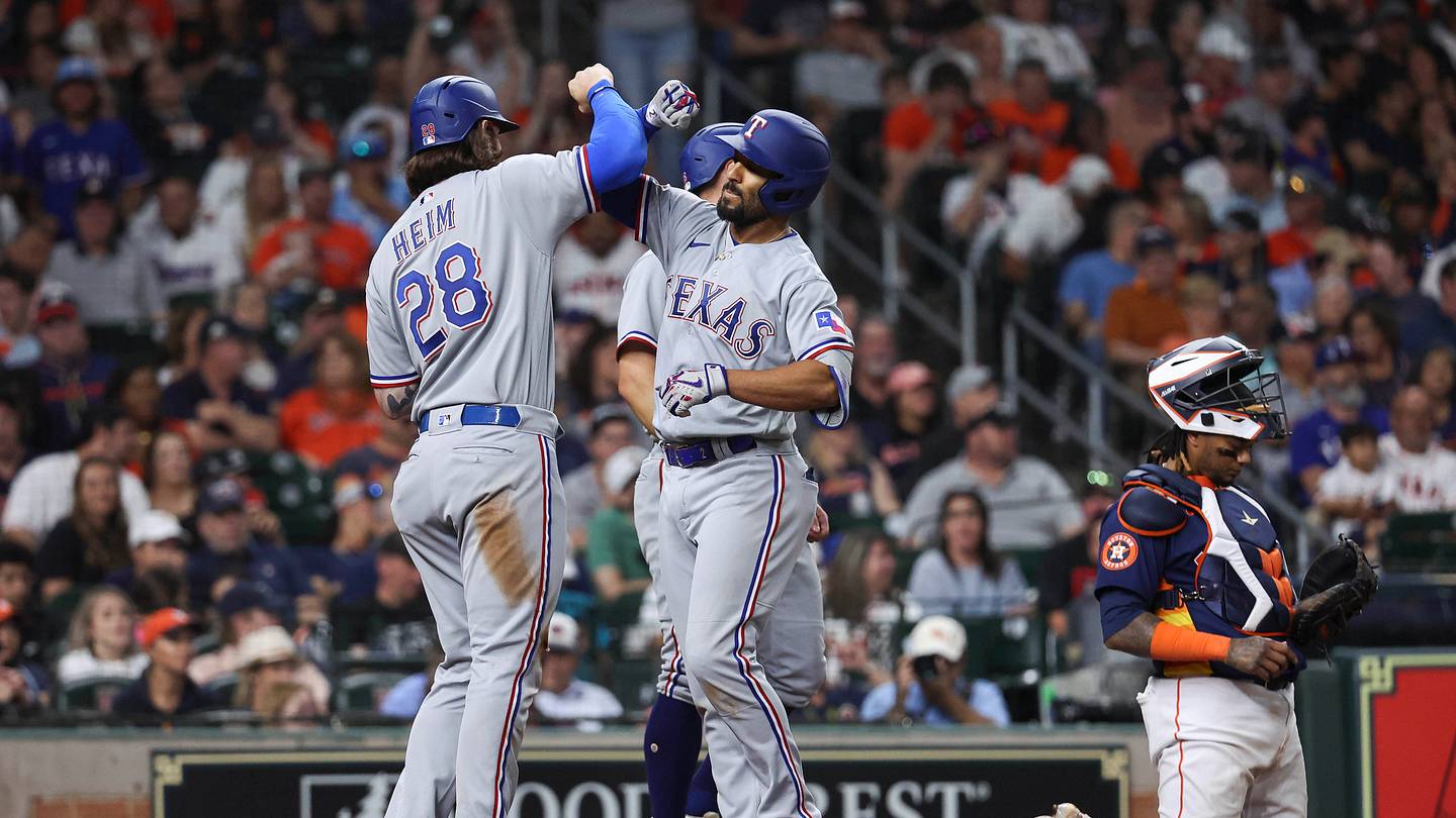 Astros Still Chasing First-Place Texas Rangers