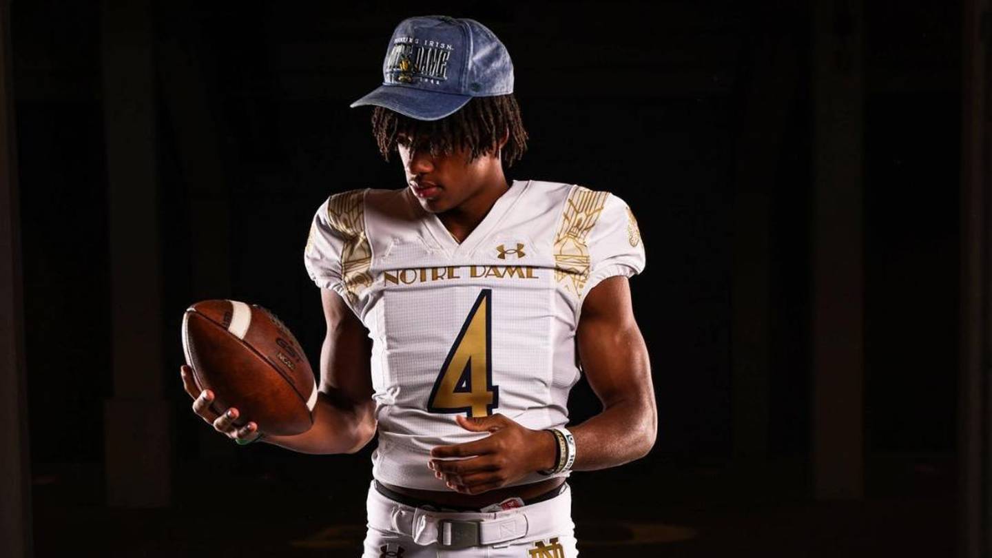 Notre Dame Commit Leonard Moore Kicks Things Off On Thursday Night