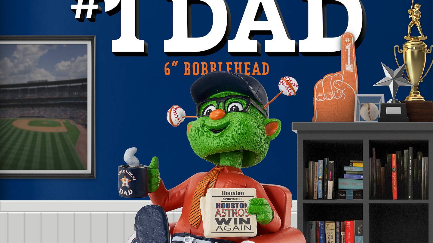 FOCO Releases New Collection of Houston Astros Father's Day Bobbleheads
