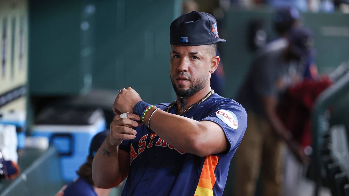 Houston Astros Place Slugger on Injured List