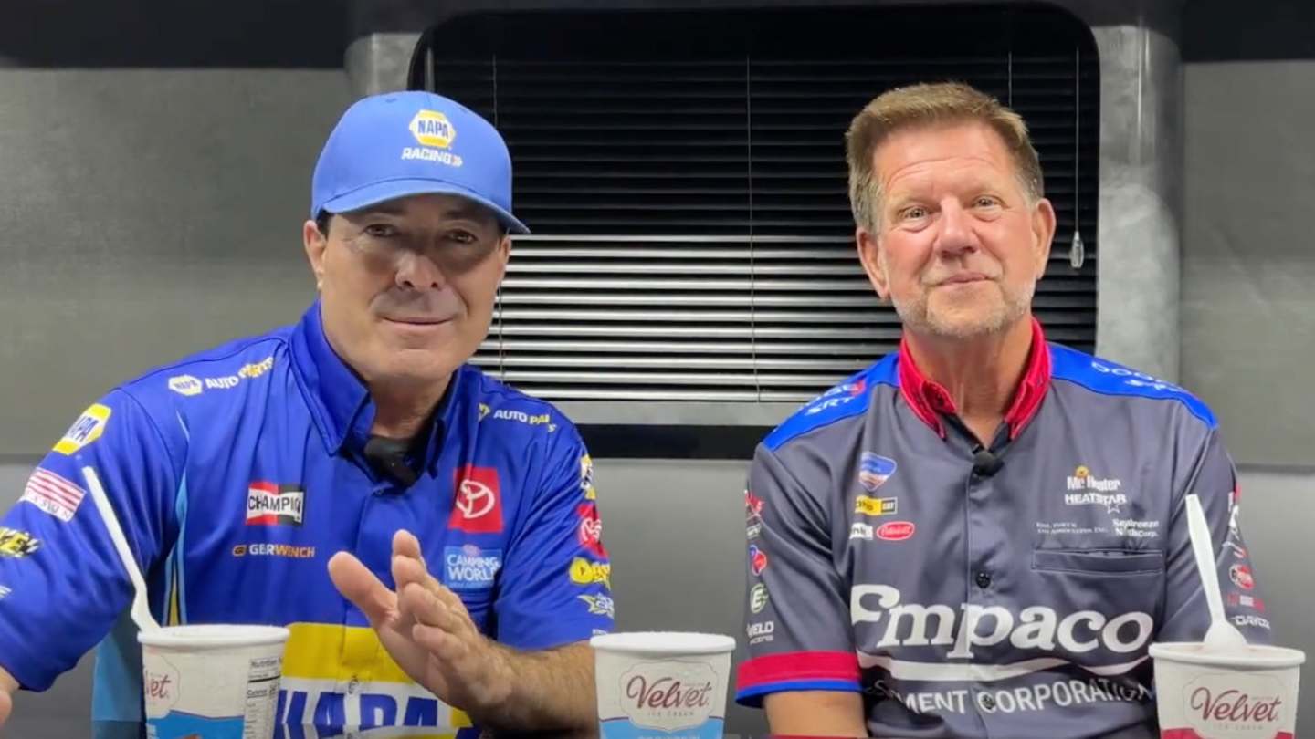 #CUEandA with Ron Capps: Enjoy cool drag racing talk over ice cream ...