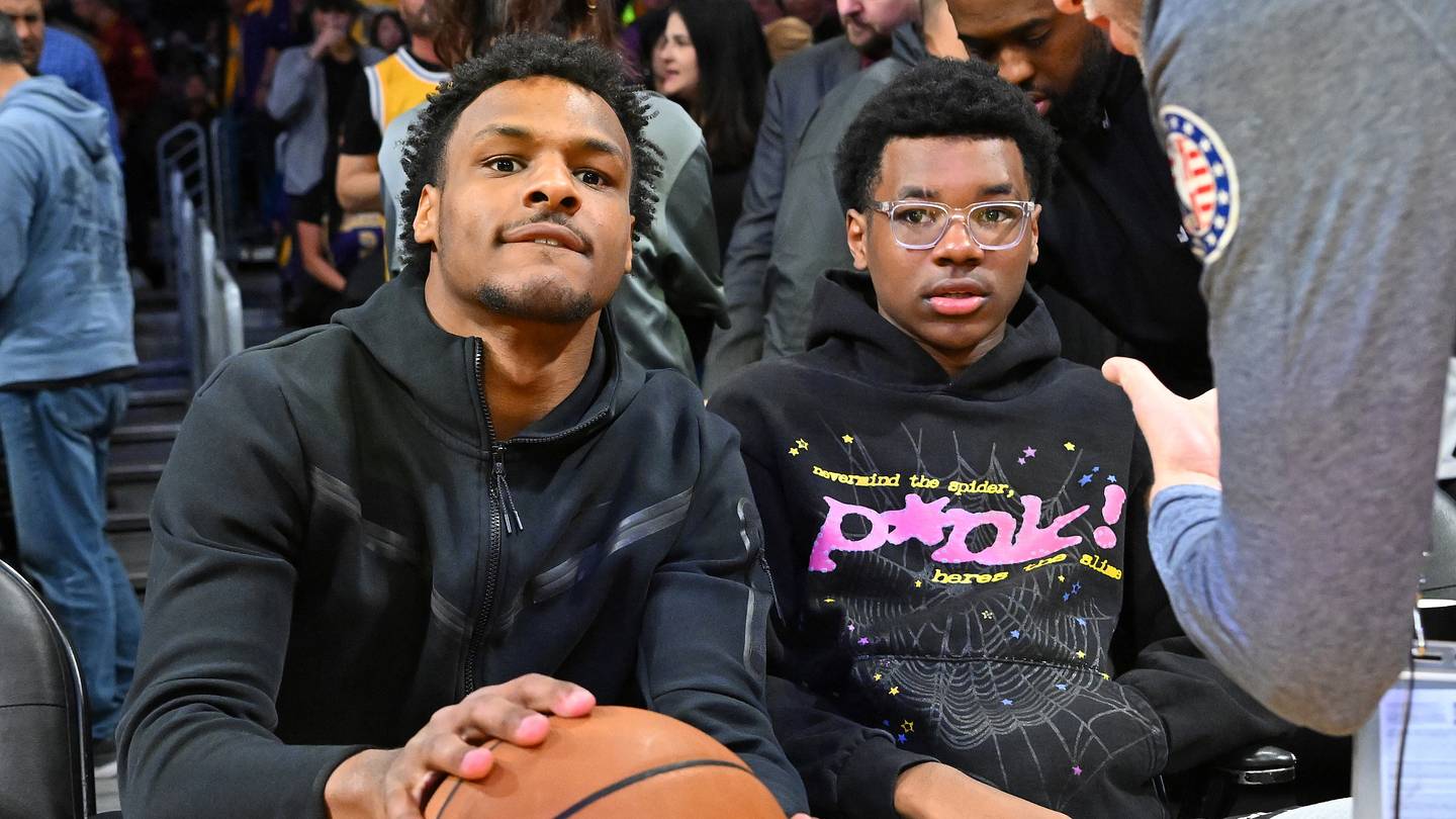 USC Basketball: Bryce James Shows Love to Brother Bronny Amidst Health ...