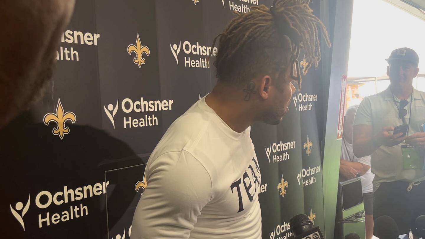 Tyrann Mathieu Interview: Saints Training Camp, Day 1