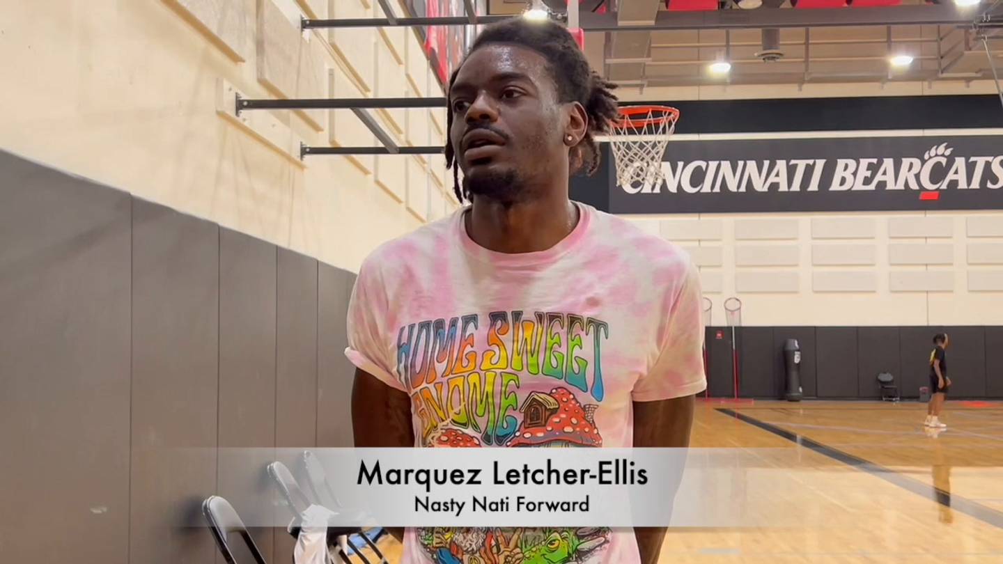 Nasty Nati's Marquez Letcher-Ellis Post-Practice