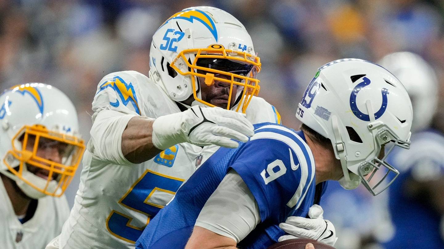 All-Pro Chargers Defensive Star Ranks in NFL's Top 100
