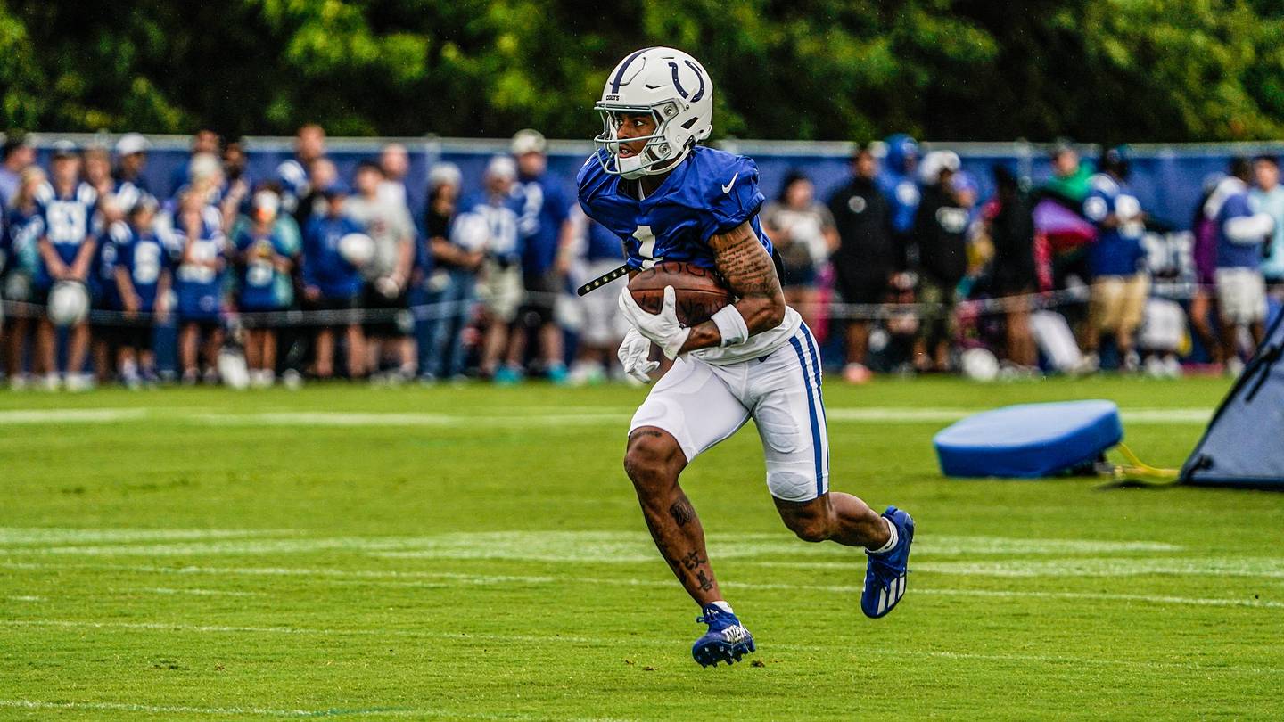 Colts' Josh Downs Making a Case to Start