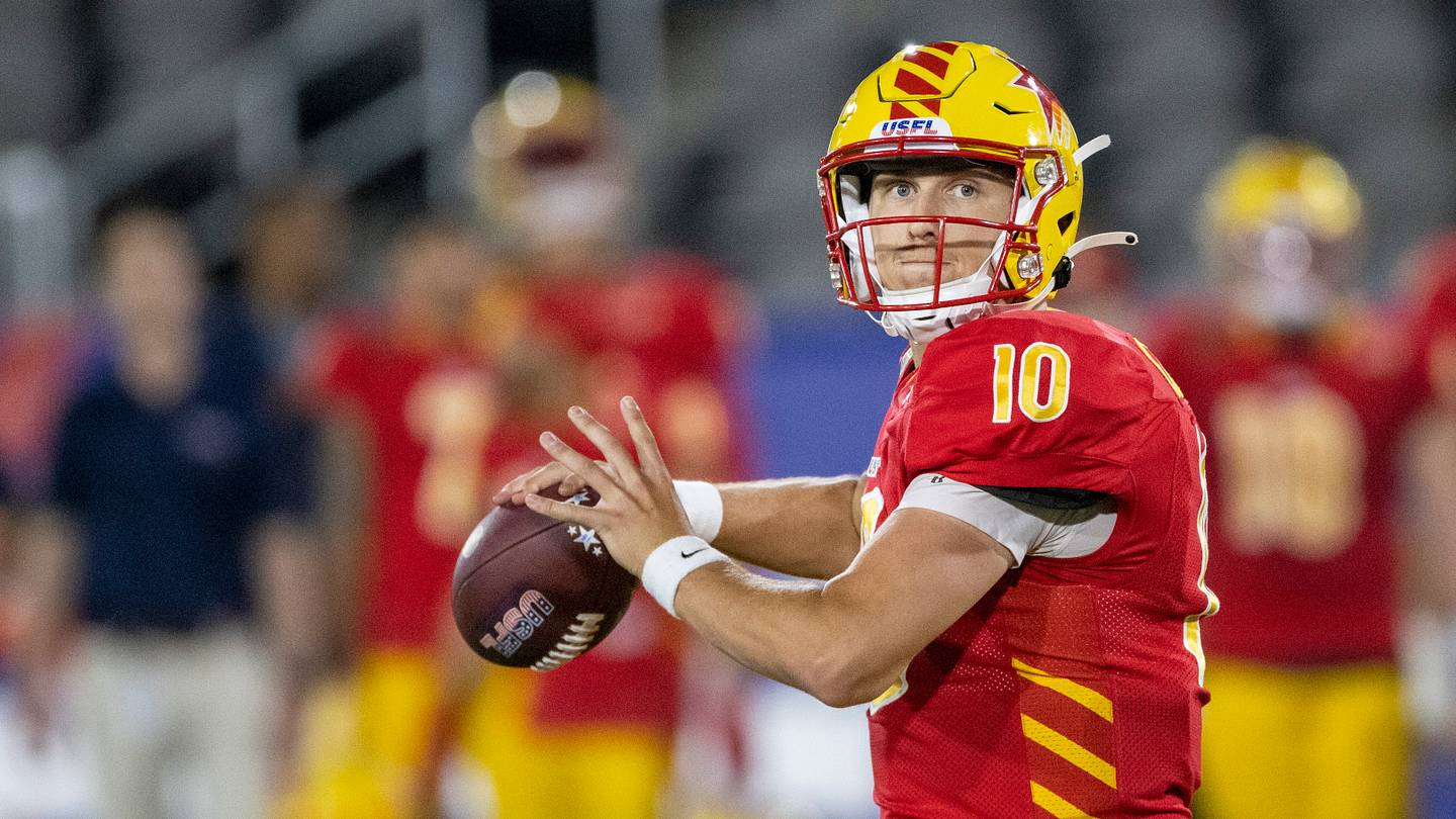 Former Vikings QB Case Cookus is Becoming an Unlikely Star in the USFL