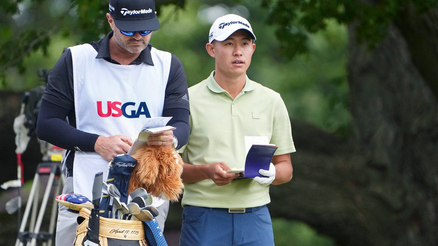 Cal Golf: Collin Morikawa on PGA vs. LIV - `I'm Here to Stay ...