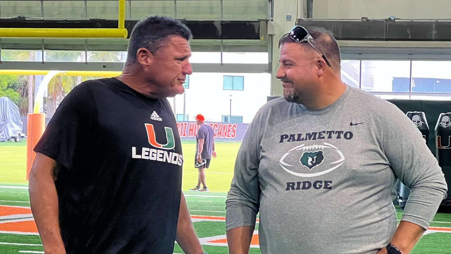 Orgeron Impressed with Mario Cristobal, Miami Coaching Staff