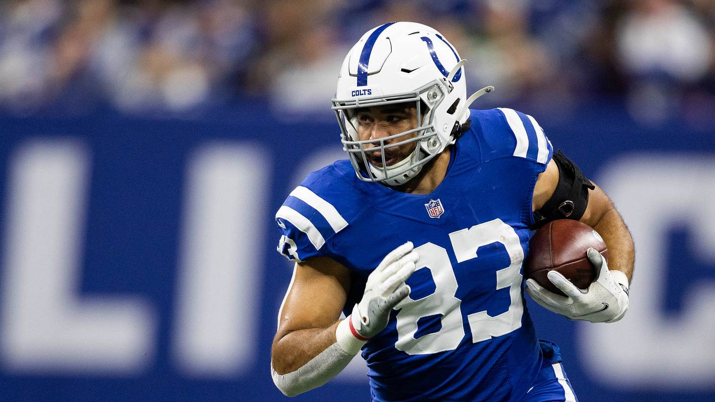 Colts' Tight End Among League's 'Best Value' at Position
