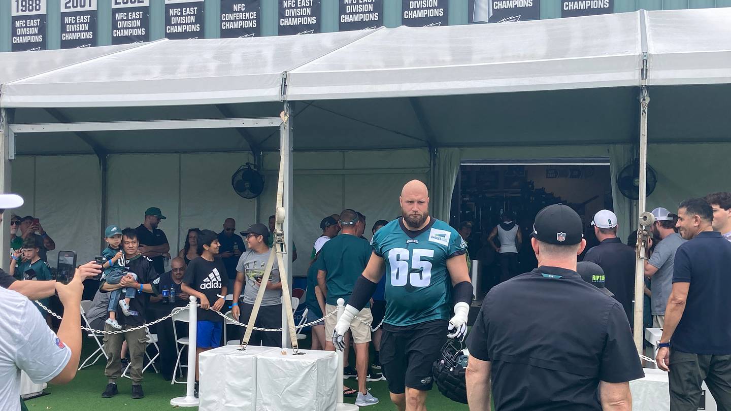 Lane Johnson Gave Jeff Stoutland a Workout to Remember