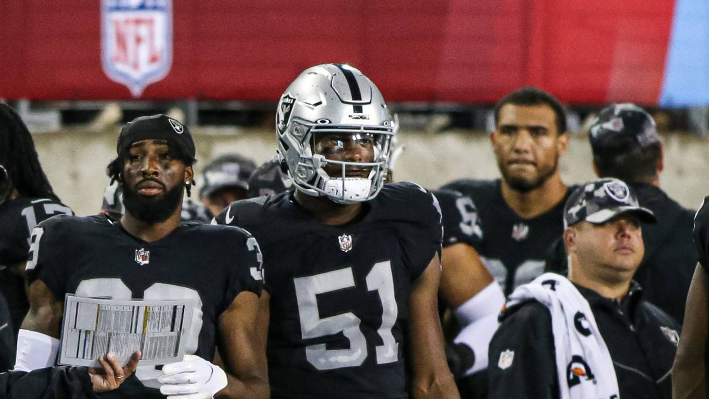 Raiders' Koonce Continues to Grow Into Role on Defense