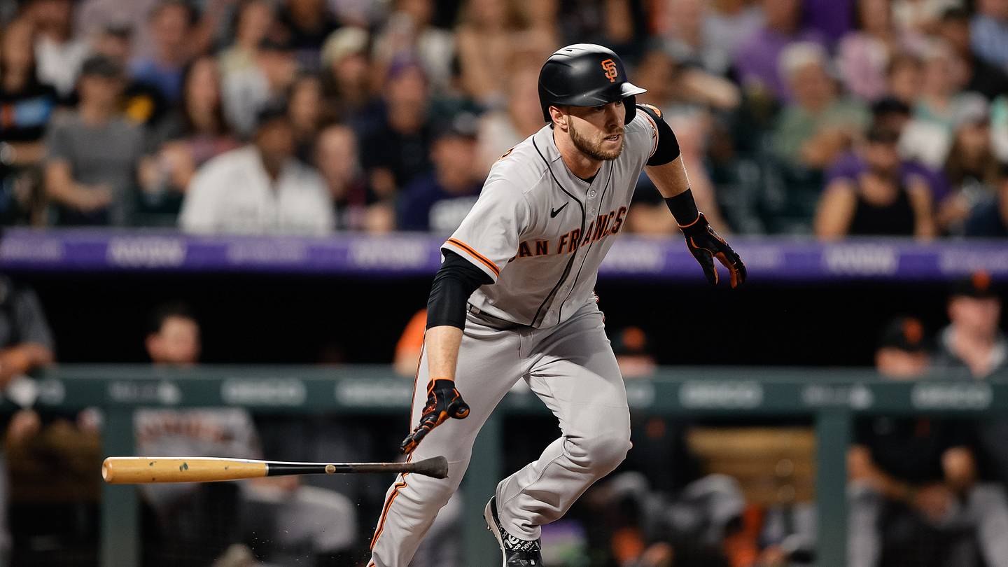 SF Giants place outfielder Austin Slater on injured list, recall ...