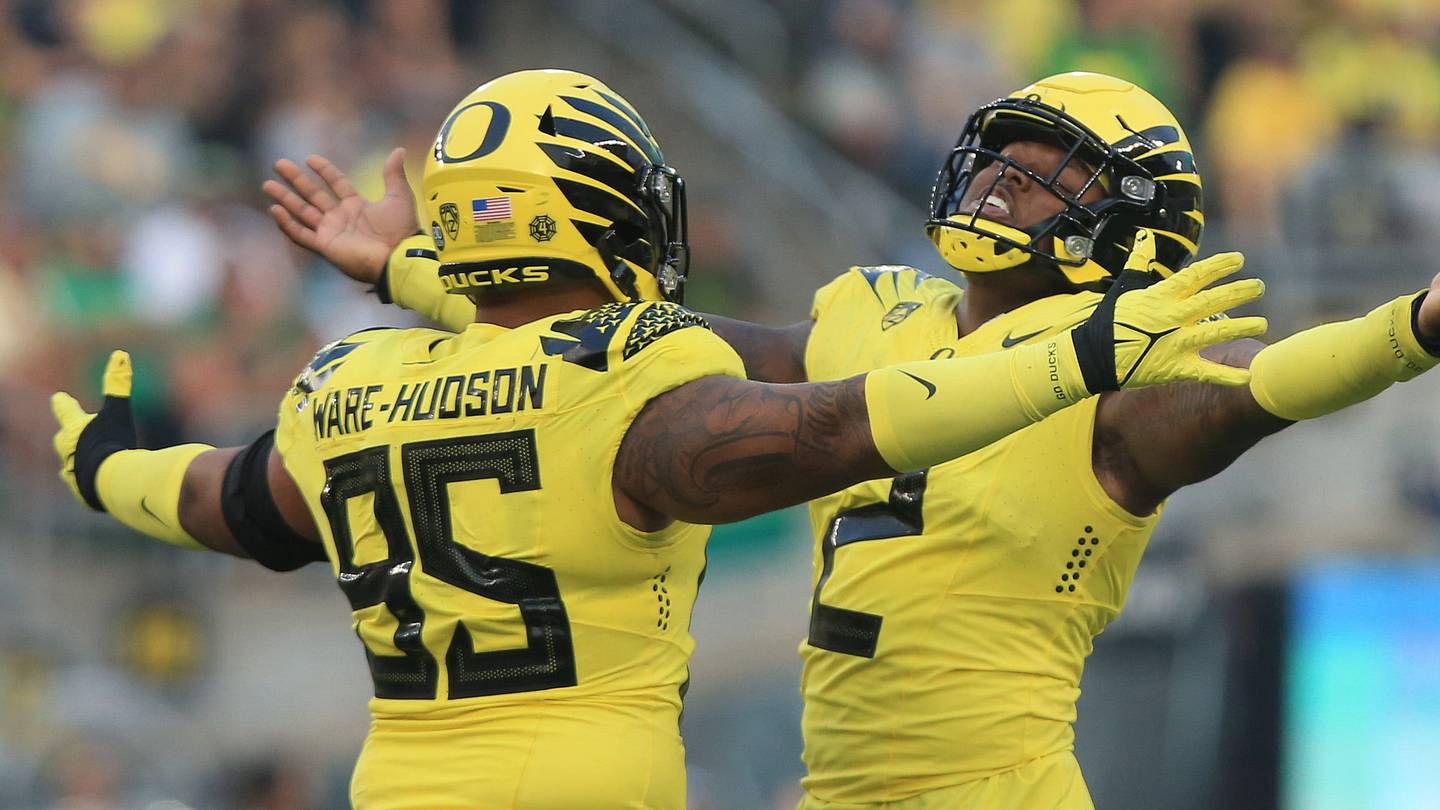 Oregon Ducks Defensive Players of the Game vs. Eastern Washington