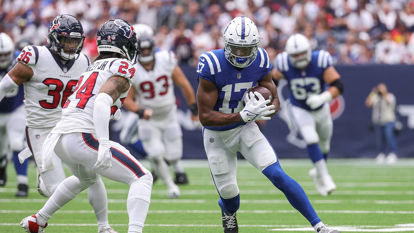Colts Part Ways With Wide Receivers, Safety Amid Roster Cuts