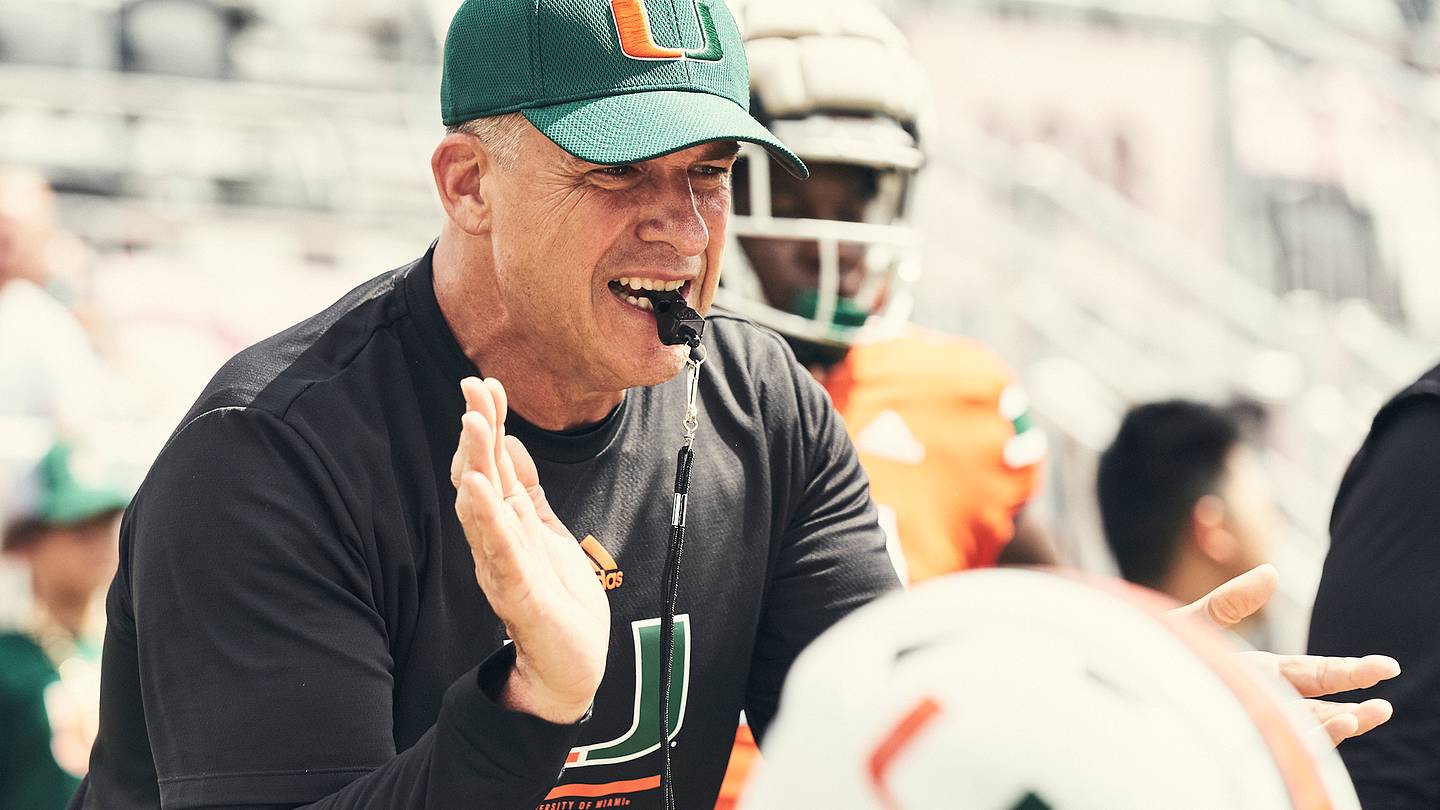 Mario Cristobal Has One Mission: Revive Miami’s Once-Proud Program