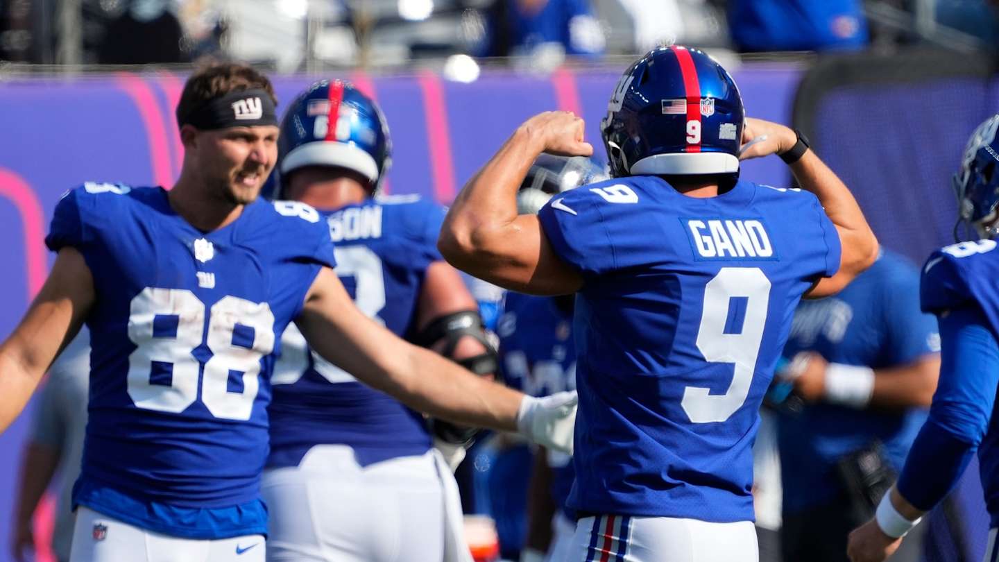 Giants K Graham Gano Nabs NFC Special Teams Player of the Week