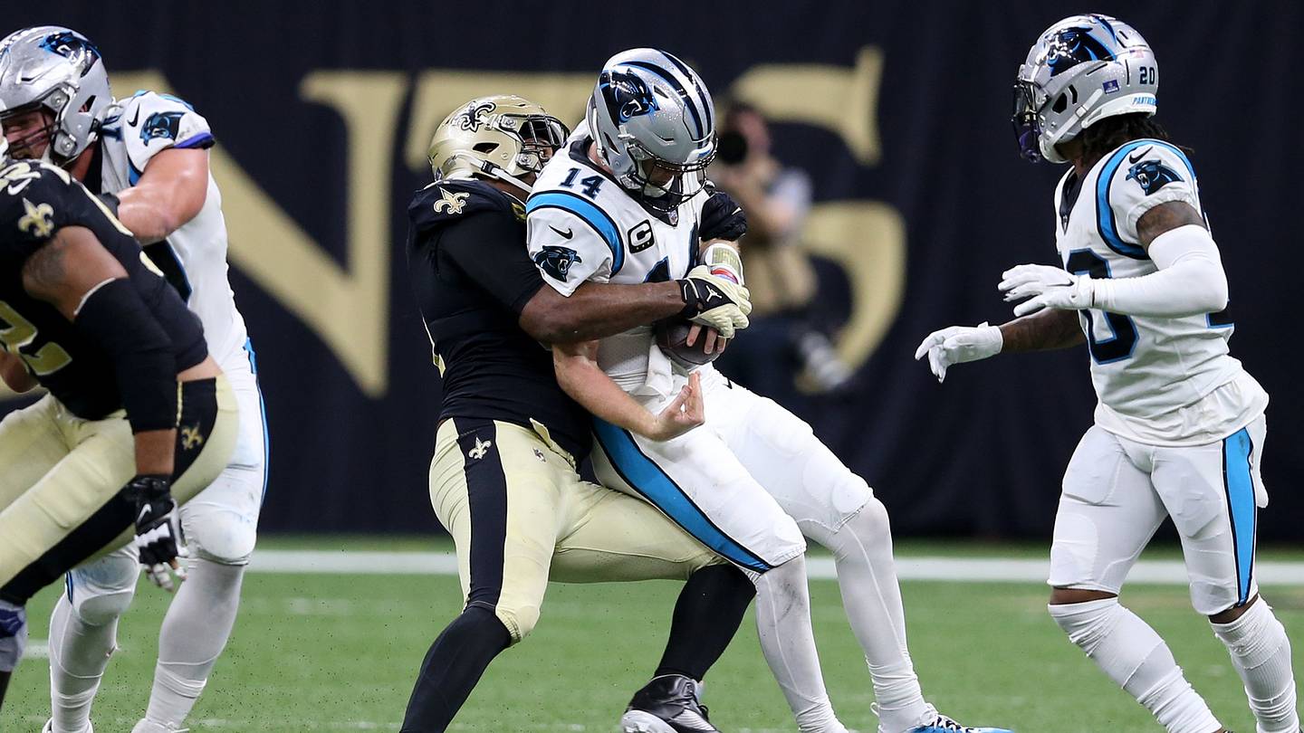 Saints Absent Pass Rush Needs to Come Alive Against Panthers