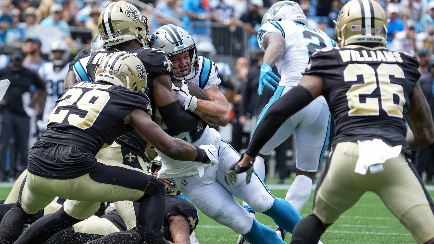 Saints Run Defense vs. Panthers Rushing Attack