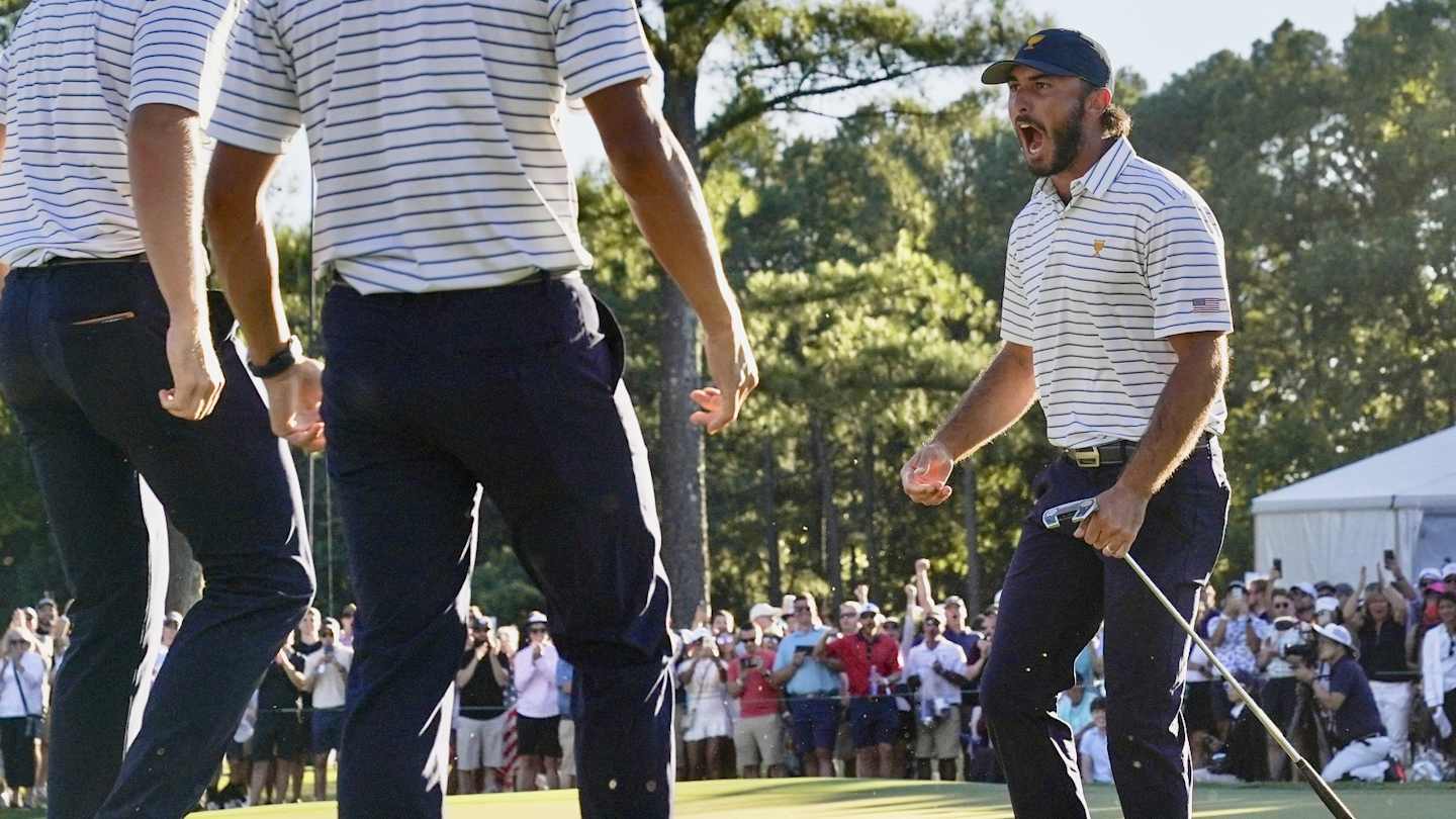 Cal Golf: Max Homa in Hero's Role as the U.S. Takes Charge in ...