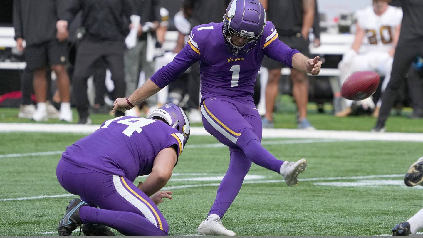 Vikings Kicker Greg Joseph Named NFC Special Teams Player of the Week