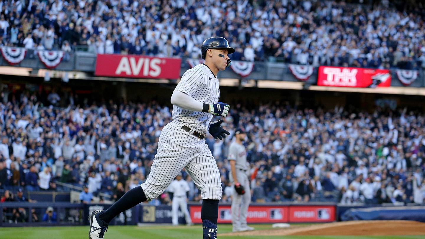 Aaron Judge Makes MLB History With Home Run in Game 5 of ALDS