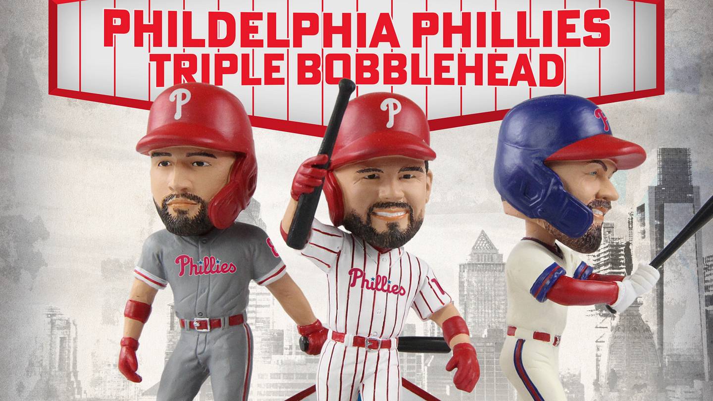 New Philadelphia Phillies NLCS Bobbleheads Released by FOCO