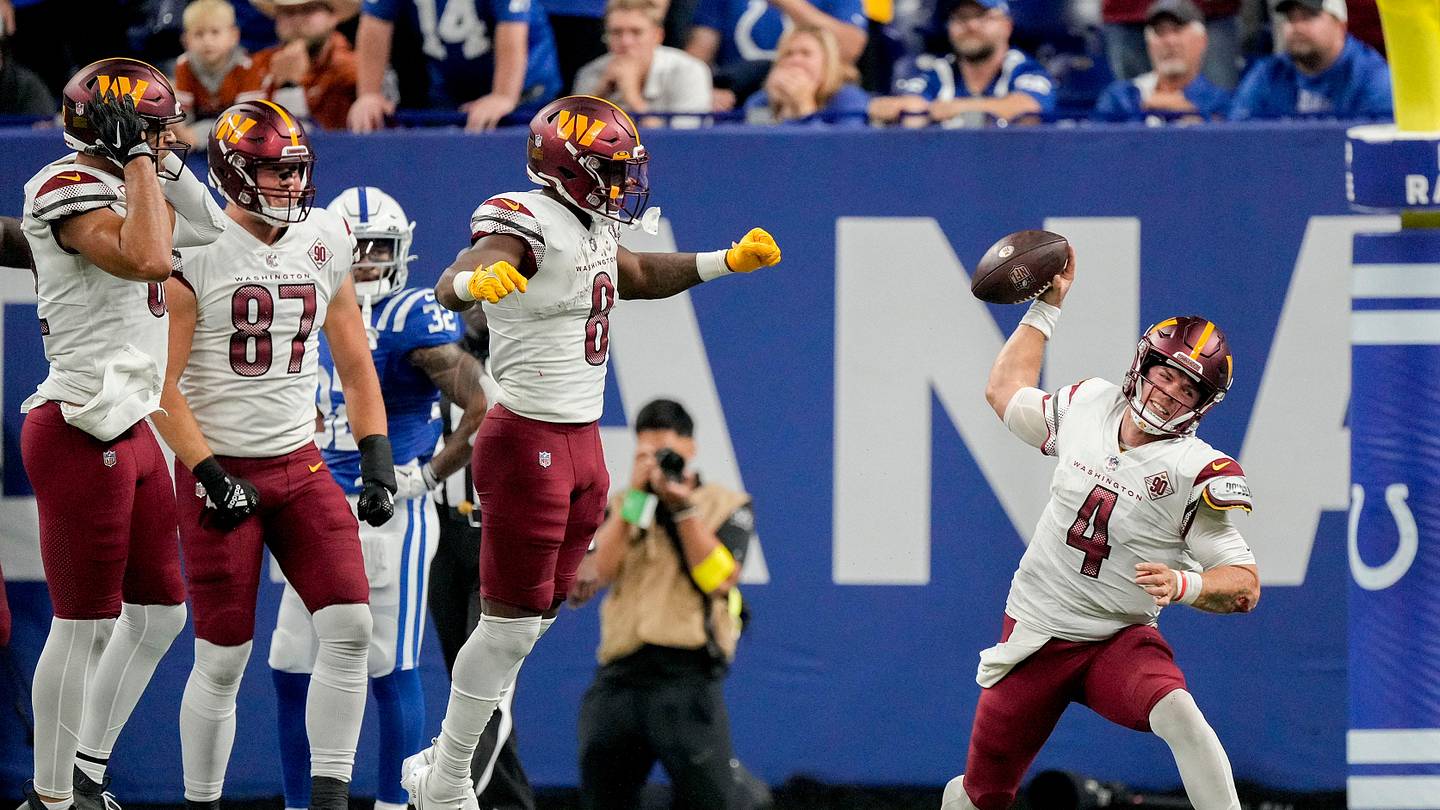 Commanders vs. Colts Notebook: 3 Observations After Washington's Big Win